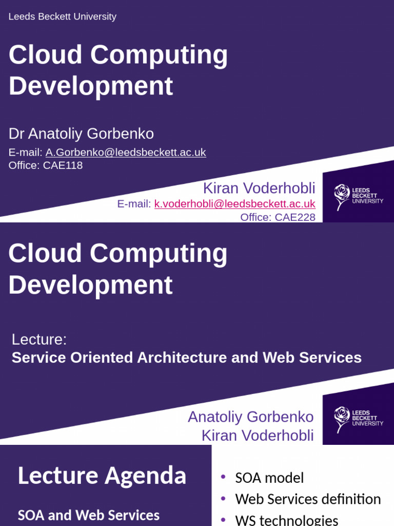 4 - Service Oriented Architecture and Web Services | PDF | Web Service | Soap
