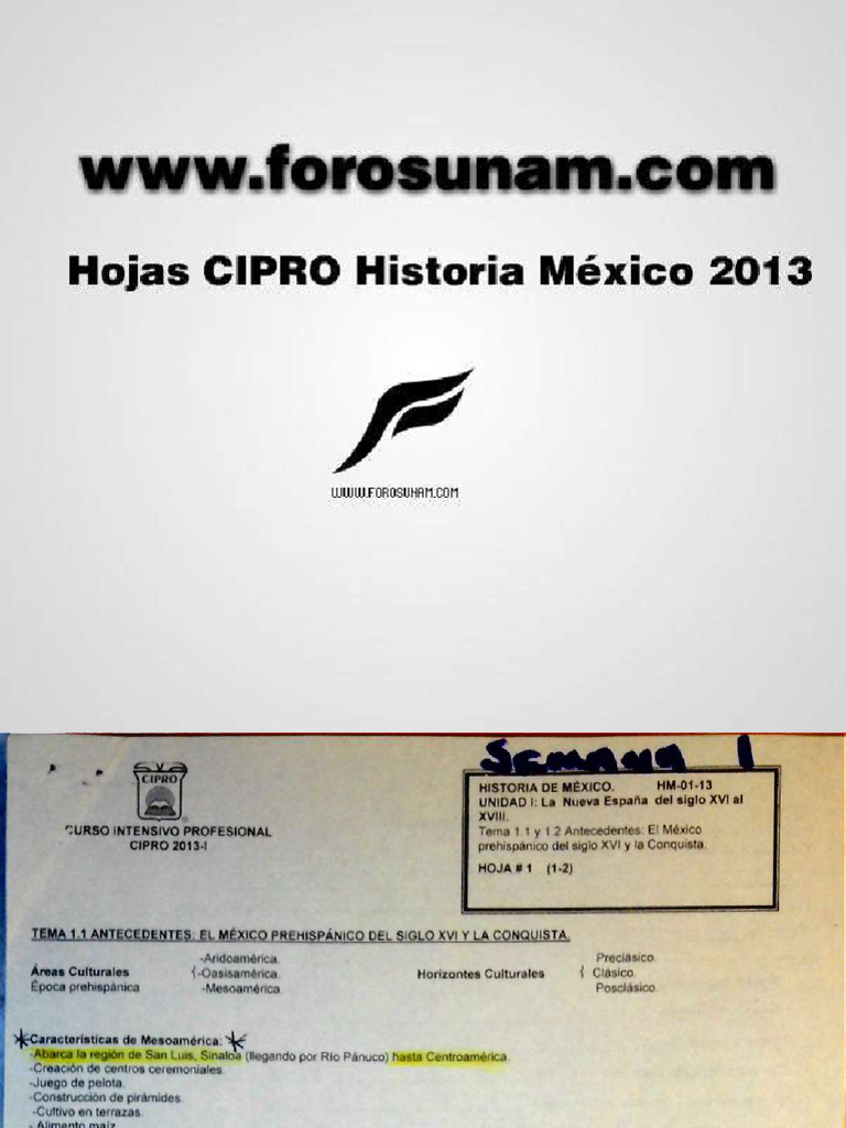 CIPRO Historia Mexico 2013 - Compressed | PDF