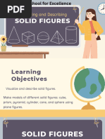 Different Types of Solid Figures - Math Reporting | PDF