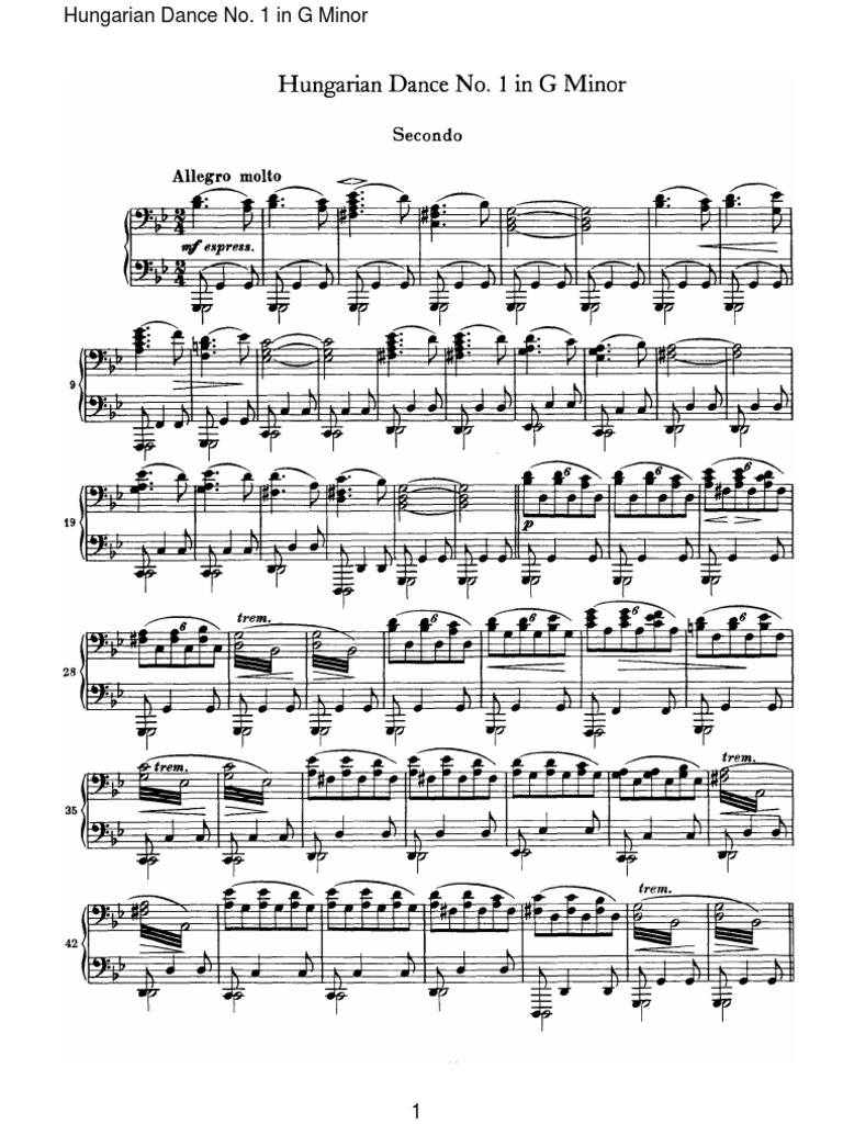 Brahms Hungarian Dances Overview | PDF | Cooking, Food & Wine | Foreign ...