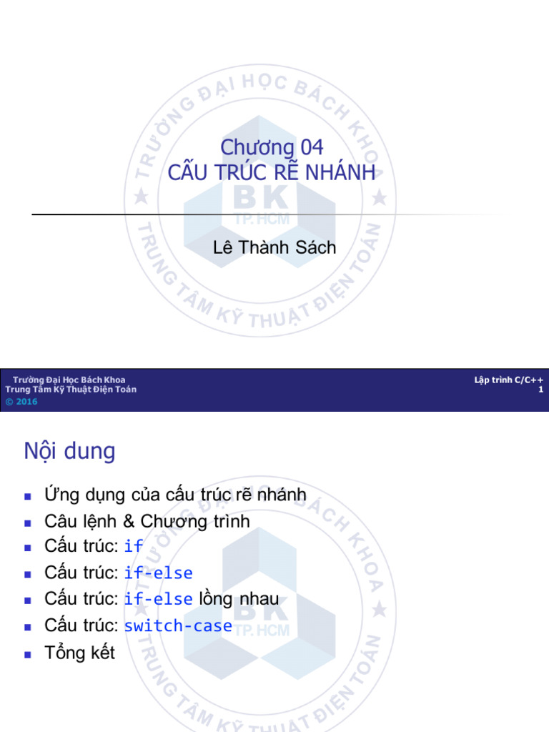 Chapter04, Selection Structure | PDF