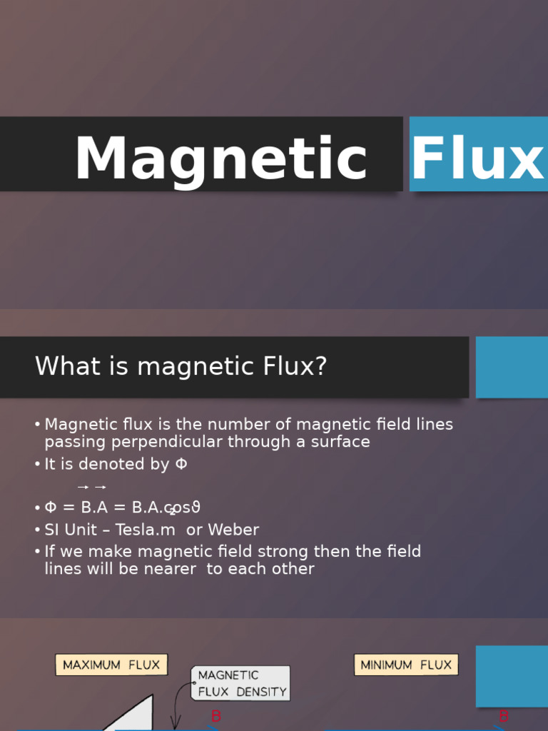 Magnetic Flux | PDF