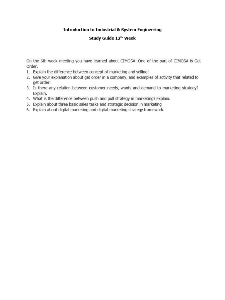 2020 - Study Guide Week 11B | PDF | Career & Growth | Finance & Money ...