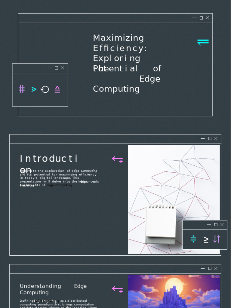 Slidesgo Maximizing Efficiency Exploring the Potential of Edge ... Slidesgo Maximizing Efficiency Exploring the Potential of Edge ...