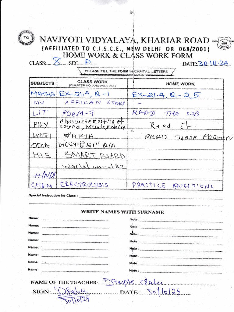 Class 10 | PDF