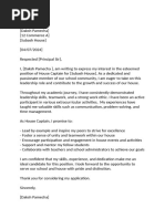House Captain Election Speech Sample | PDF | Career & Growth