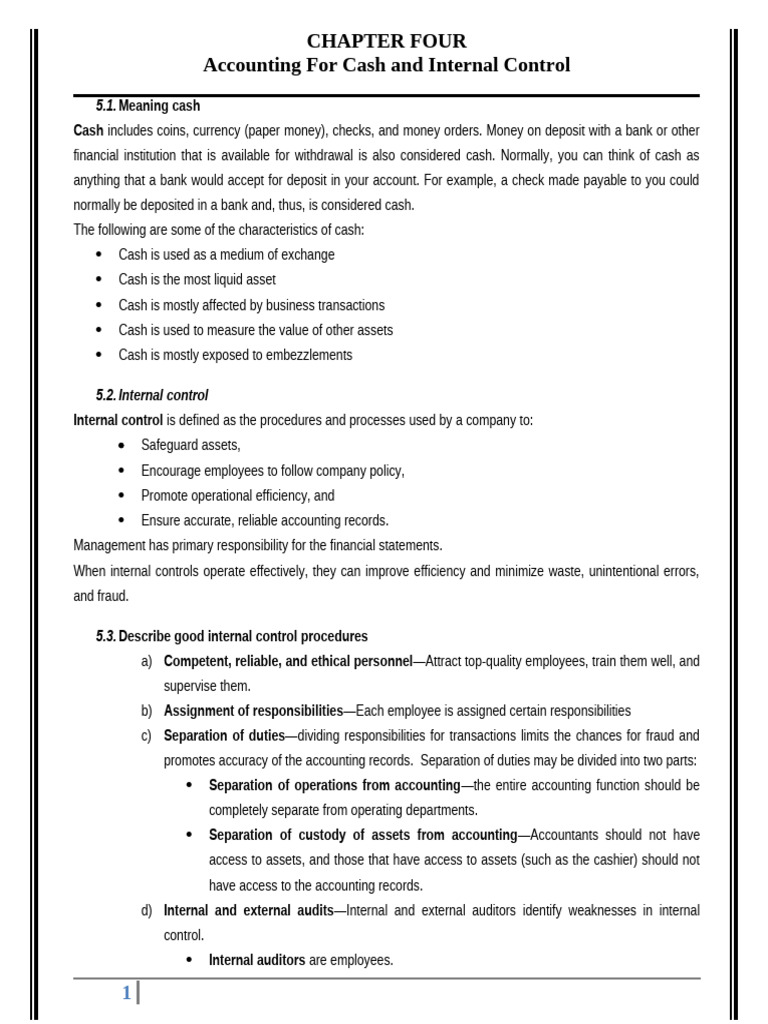 chapter-4 | PDF | Debits And Credits | Deposit Account