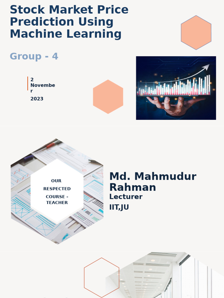 Group 4 Stock Market Prediction | PDF | Machine Learning | Mean Squared ...