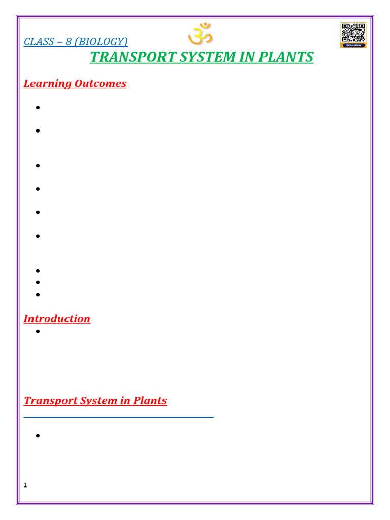 BIOVISION CLASS 8 NOTES PDF FREE DOWNLOAD ENGLISH MEDIUM Technical ...