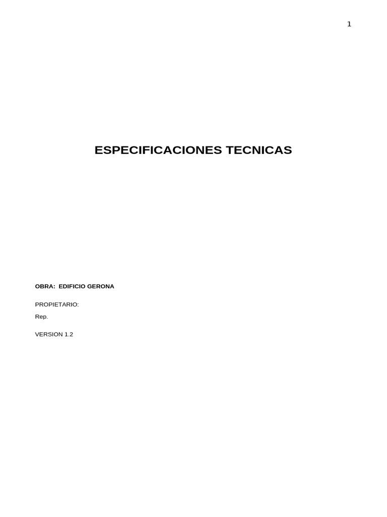 Edificio Gerona Eett 2021.03.10 | PDF | Hormigón | Arquitecto
