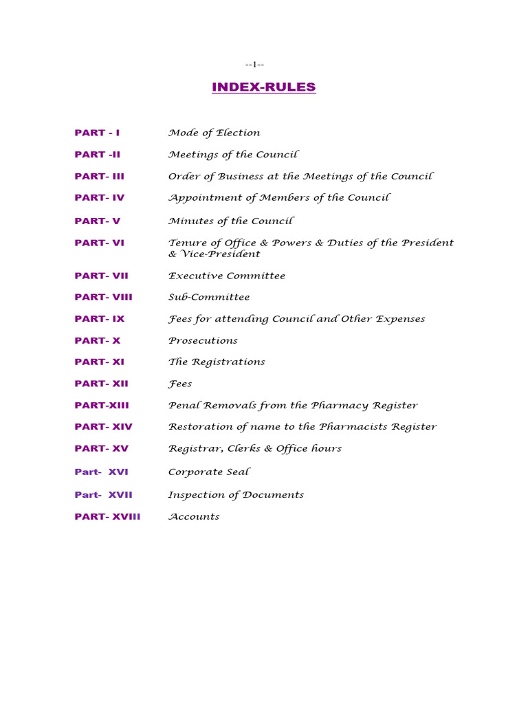 New Rules | PDF | Agenda (Meeting) | Quorum
