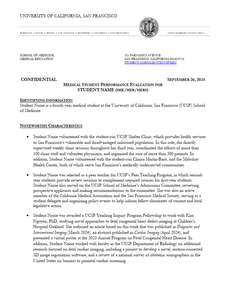 Bridges-sample1-MSPE-Class of 2025-Research Extension | PDF | Medical School | Radiology