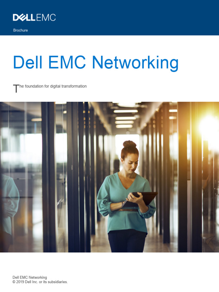 Dell Emc Networking Overview Brochure | PDF | Computer Network | Data ...