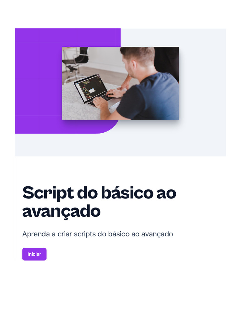 Script Do Basico Ao Avancado | PDF | Linguagem de script | Controle de fluxo