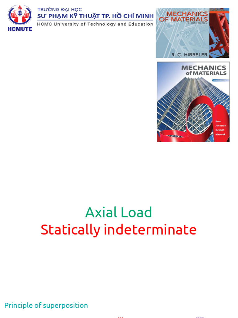 Axial Load - Part3 - Statically Indeterminate | PDF | Mechanical ...