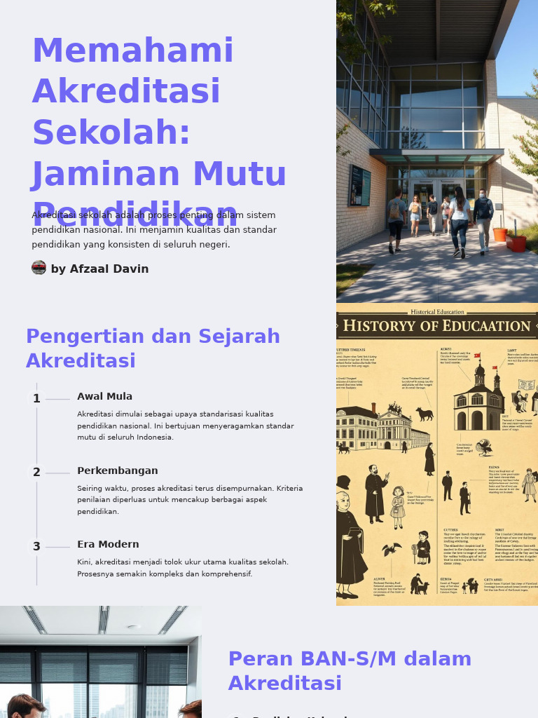 Memahami Akreditasi Sekolah Jaminan Mutu Pendidikan | PDF