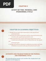 Payroll and Personnel Cycle Audit Guide | PDF | Payroll | Payroll Tax