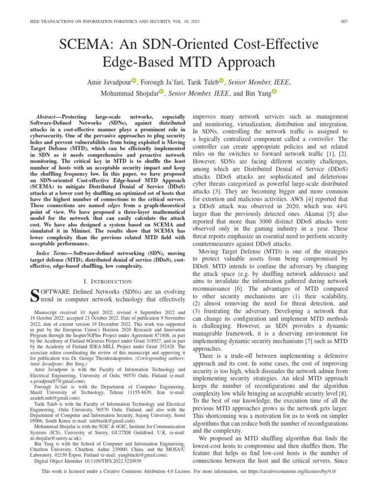 An Software-Defined Networks Oriented Cost-Effective Edge-Based MTD ... An Software-Defined Networks Oriented Cost-Effective Edge-Based MTD ...