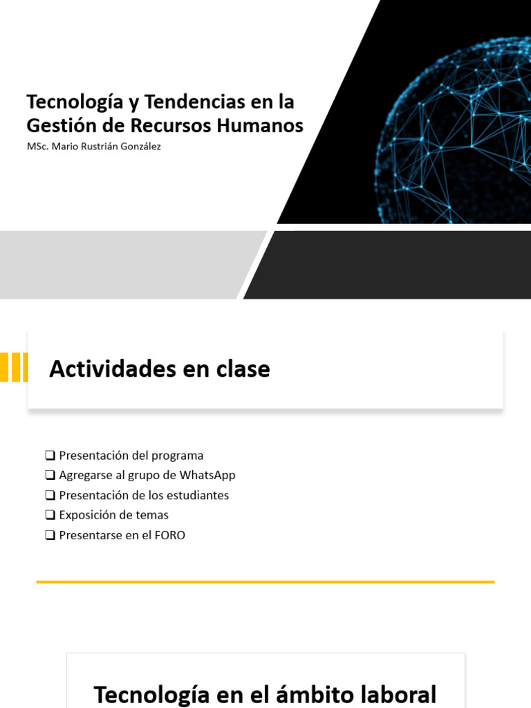 Tecnolog A en El Mbito Laboral Beneficios y Desaf Os | PDF | Gestión de ...