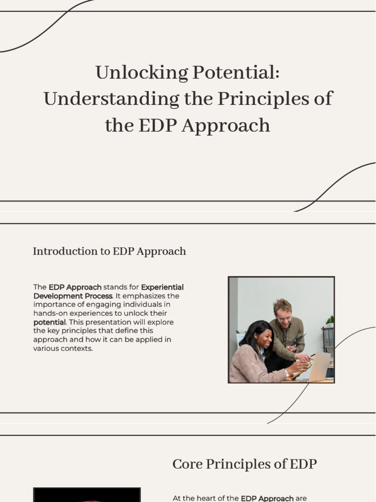Unlocking Potential: Understanding The Principles of The EDP Approach ...