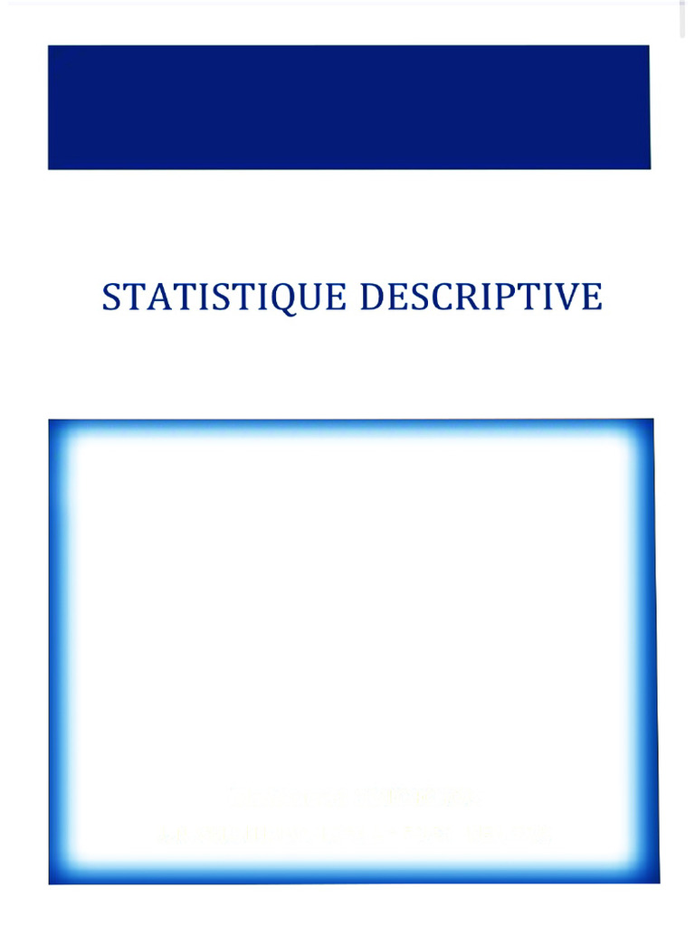Statistique | PDF