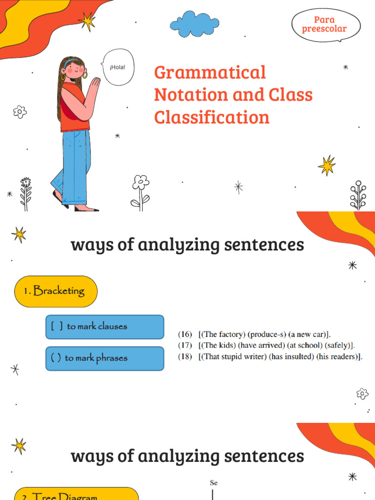 Grammatical Notation and Class Classification | PDF | Language Arts & Discipline