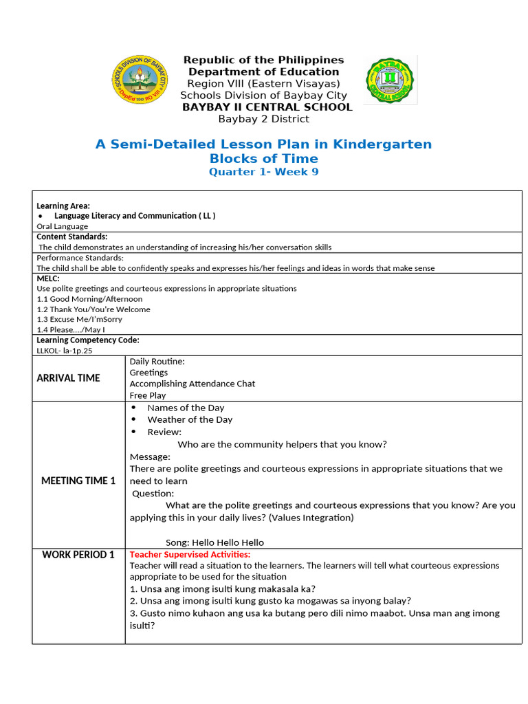 Lesson-Plan-for-Demo | PDF | Behavior Modification | Cognition