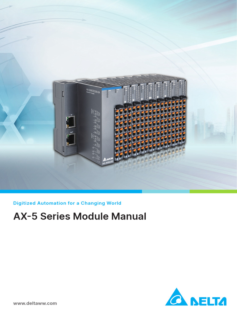 AX-5 Series Module Manual - EN - 20240909 | PDF | Electromagnetic ...