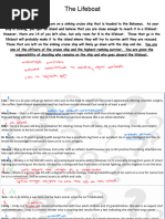 Lifeboat Activity: Values and Decisions | PDF | Substance Abuse ...