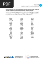 7th Grade Spelling List 2024-25 | PDF | Orthography | Spelling