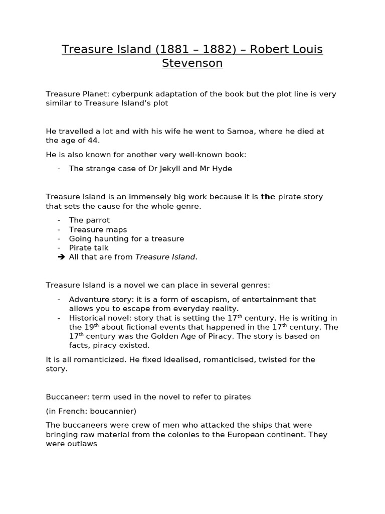 Treasure Island | PDF