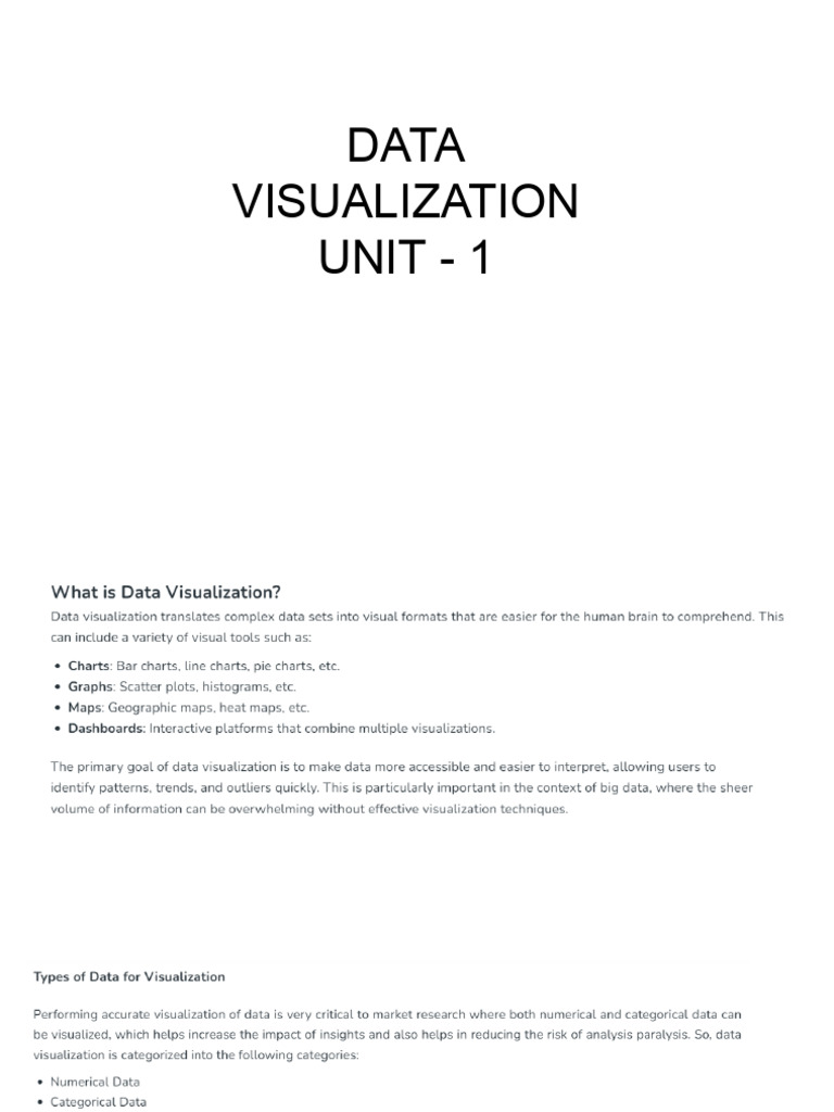 Unit 1 | PDF