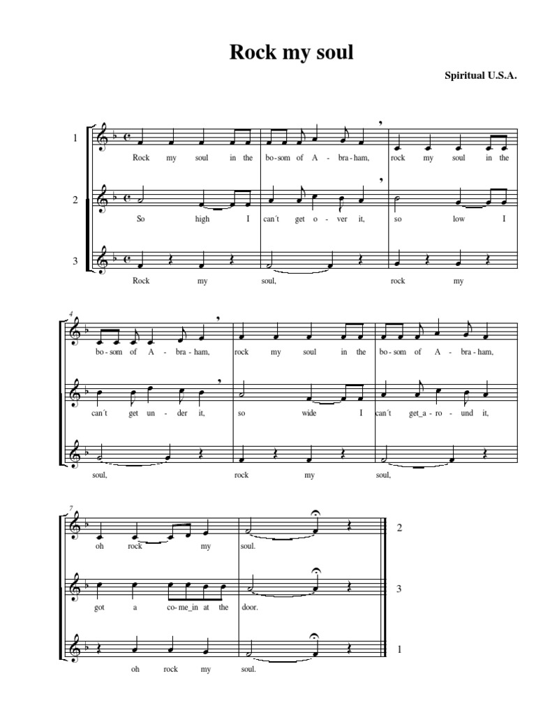 Rock My Soul | PDF