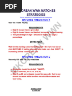 Digit Match Strategies | PDF | Business | Finance & Money Management