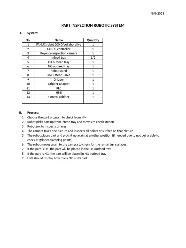 Robotic Inspection System Pdf