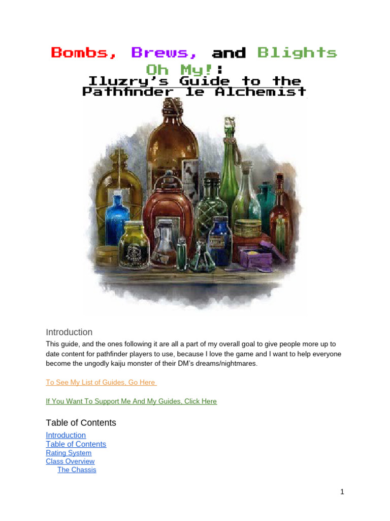 Iluzry's Guide To The Alchemist | PDF | Alchemy | Bomb