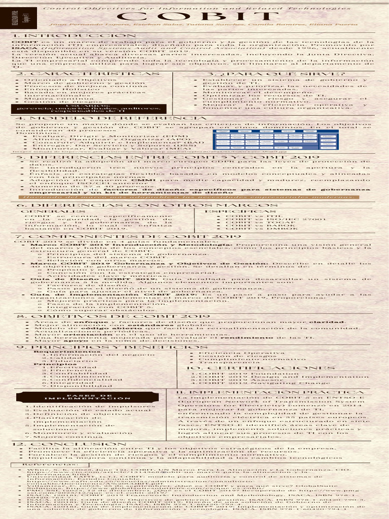 COBIT | PDF | Cobit | Gobernancia