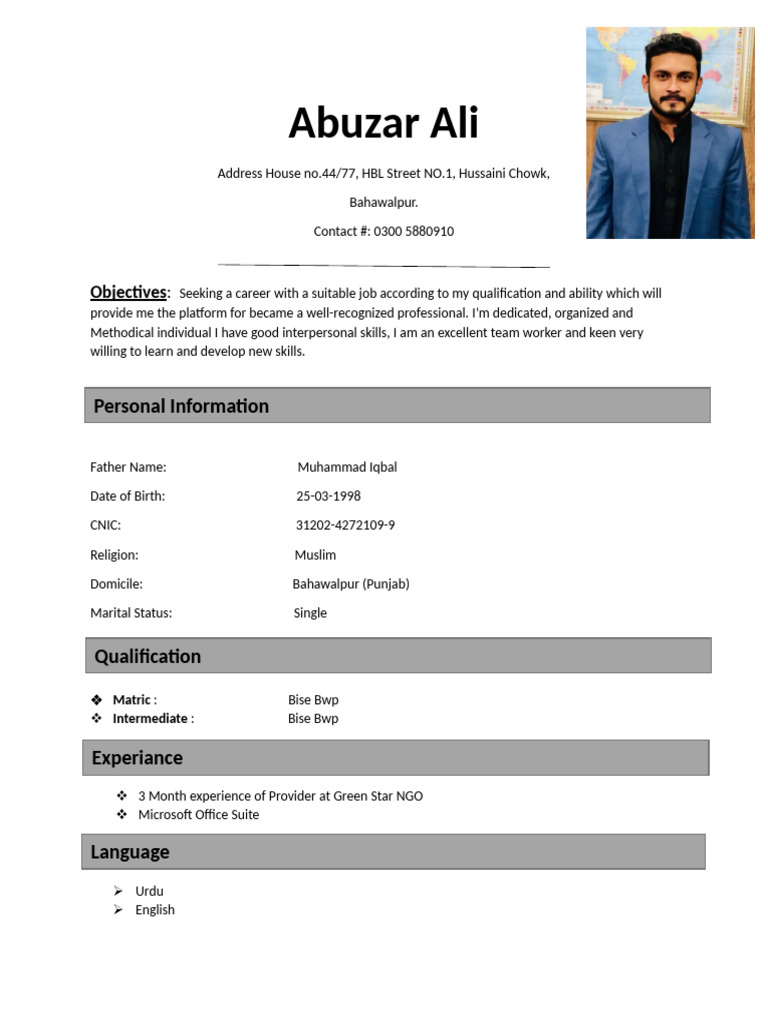 Abuzar Ali | PDF | Self-Improvement | Wellness