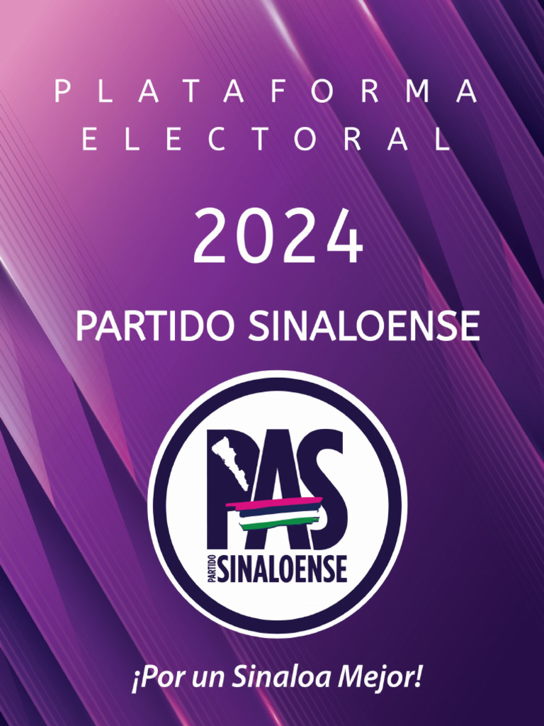 Plataforma PAS 2024: Desarrollo Sinaloa | PDF | Agricultura ...