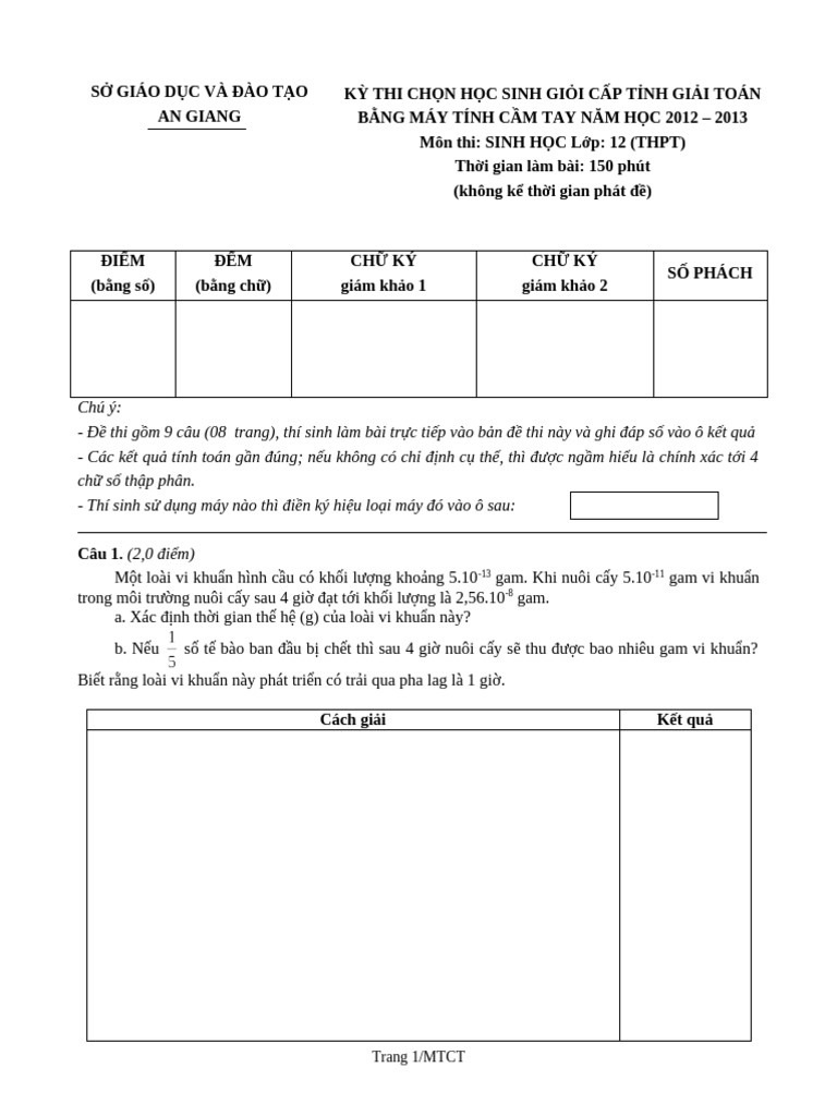 Trang 1/MTCT | PDF