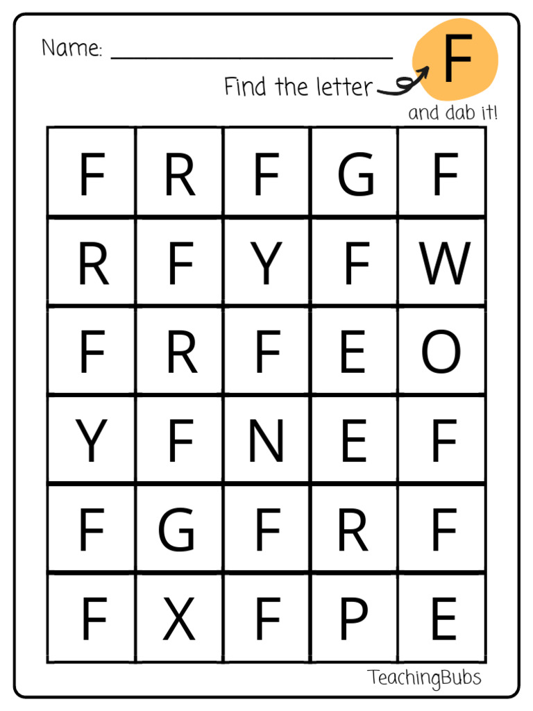 Identify letters F-J | PDF