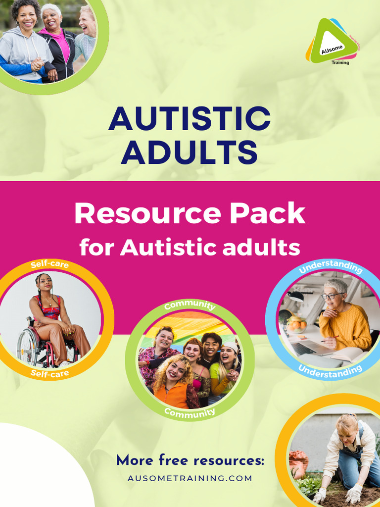 Autistic Adults Welcome Pack Final | PDF | Autism Spectrum ...