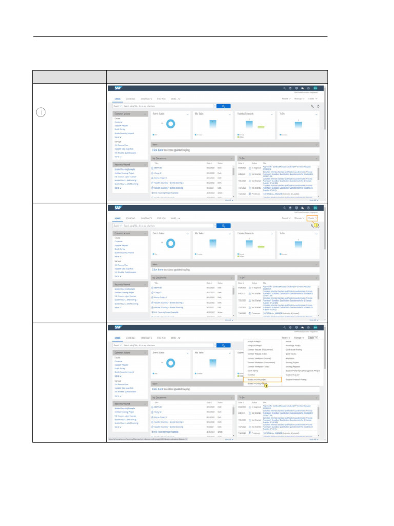 Creating Guided Sourcing Project-1 | PDF | Request For Proposal | Computing