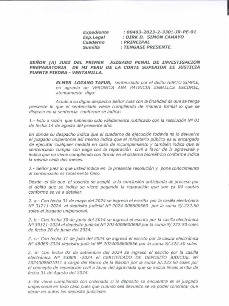 Exp. 00403-2023-4-3301-JR-PE-01 - Anexo - 207463-2024 | PDF