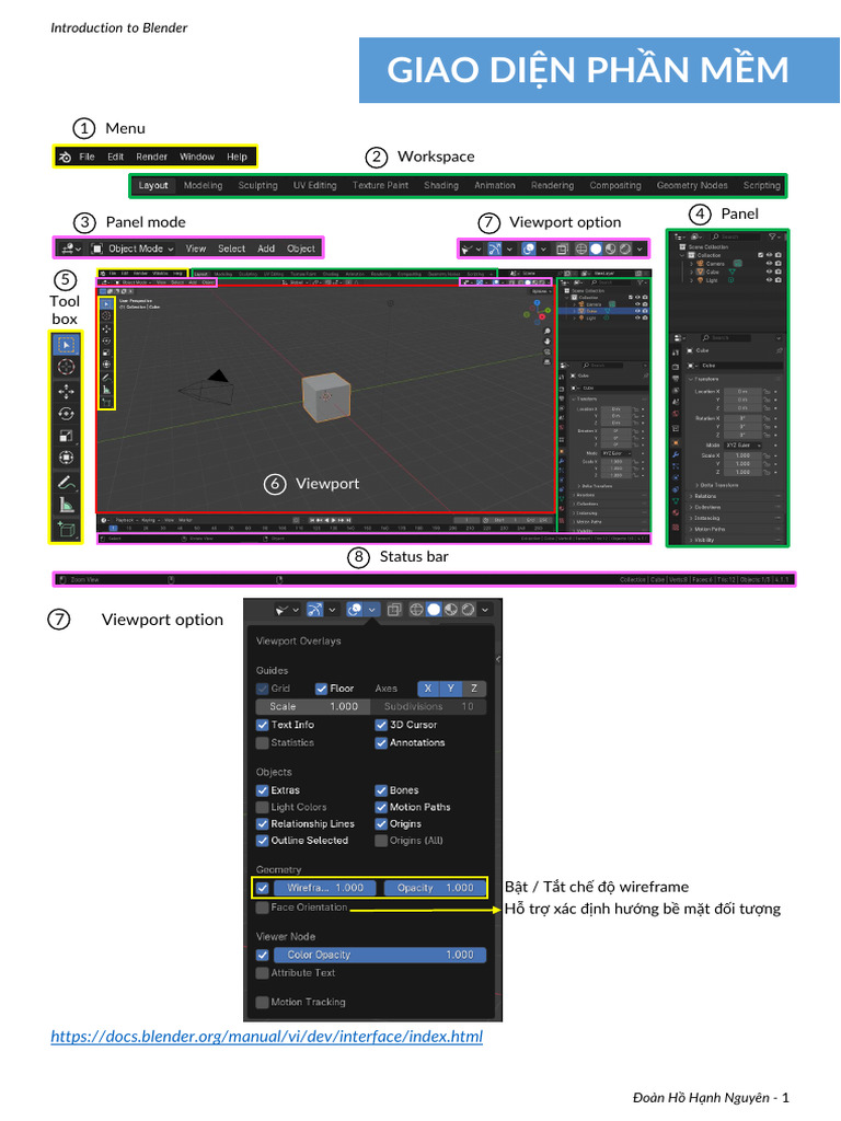 Introduction To Blender | PDF
