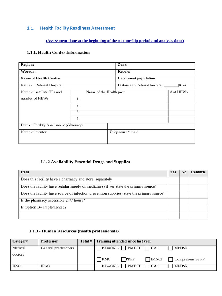 Bemonc Menoring Check List | PDF | Childbirth | Pregnancy