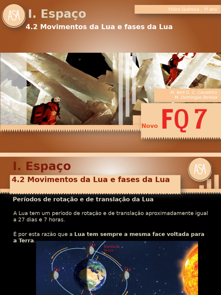 Movimentos e Fases da Lua: Guia Completo | PDF