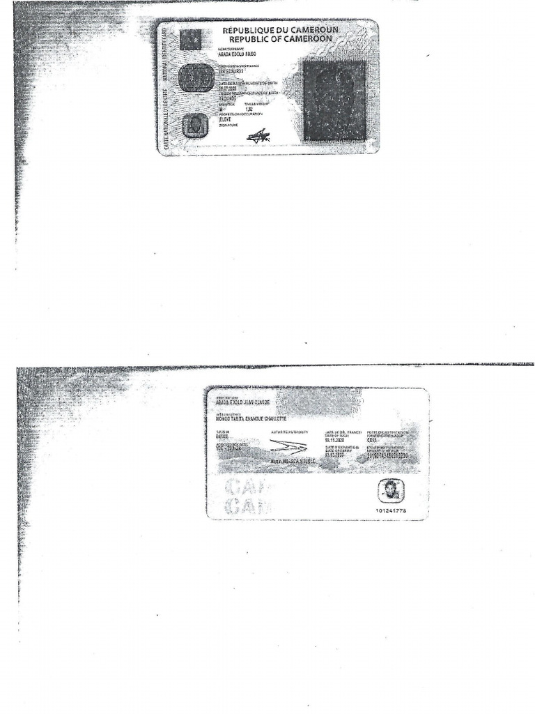 Photocopie Cni | PDF