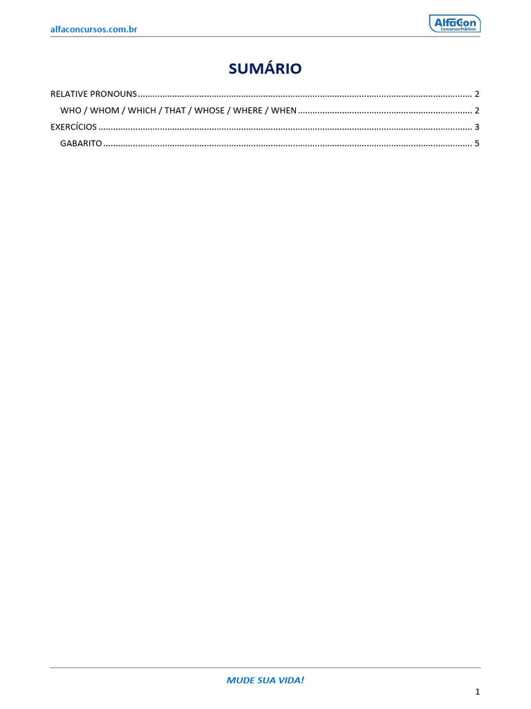 Aula 08 | PDF | Grammar | Syntax