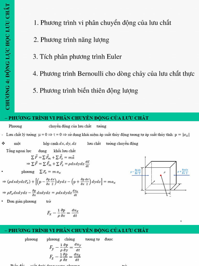 Chuong 4 - Dong Luc Hoc Luu Chat | PDF